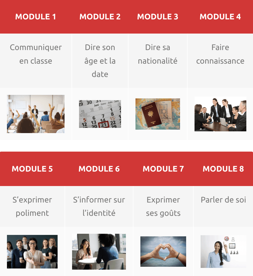 FRENCH COURSES FOR COMPLETE BEGINNERS - Newdeal Institut